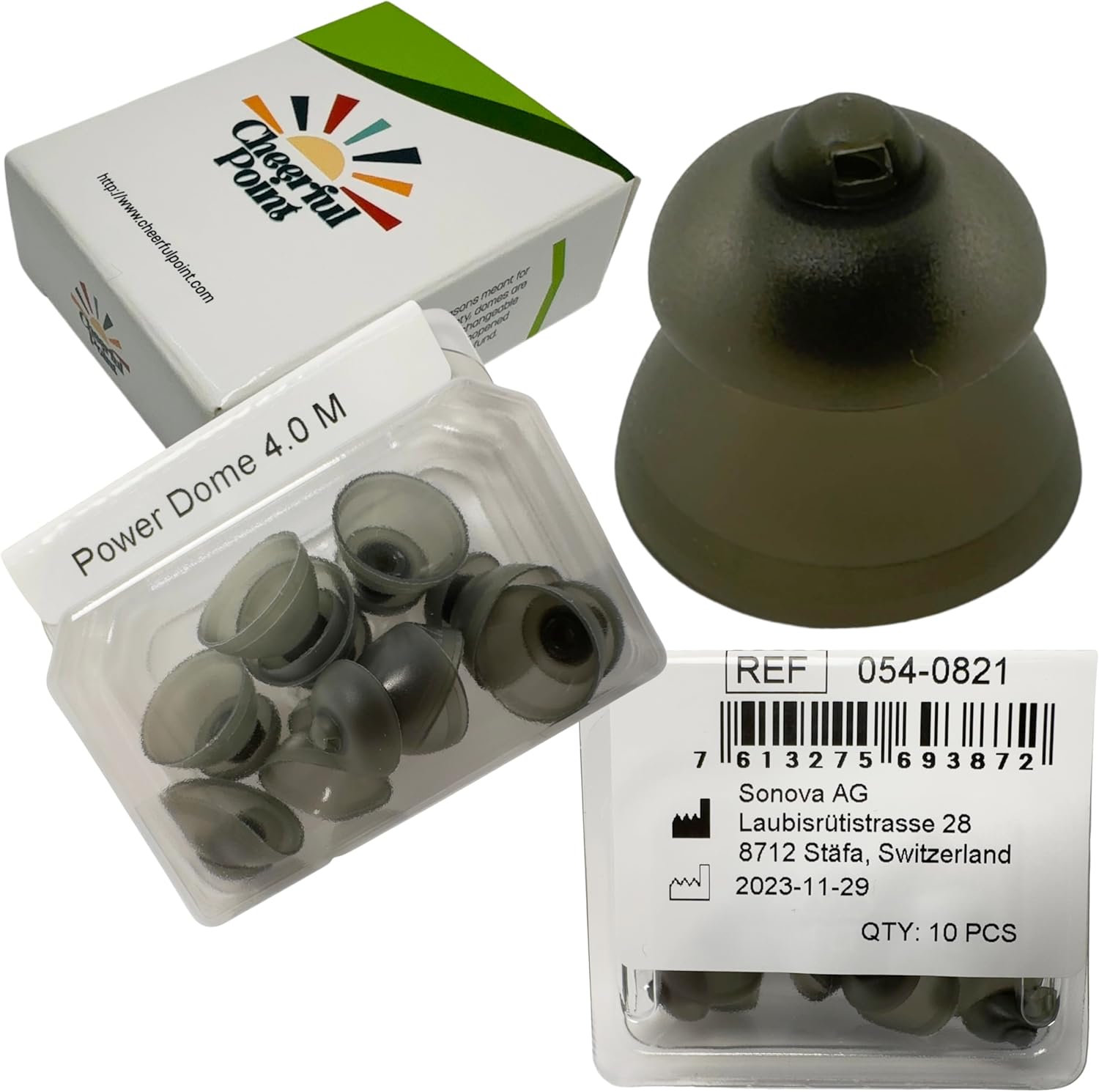 Amazon.com: Phonak Power Dome 4.0 - Medium Size (M) - (054-0821) – 10 ...