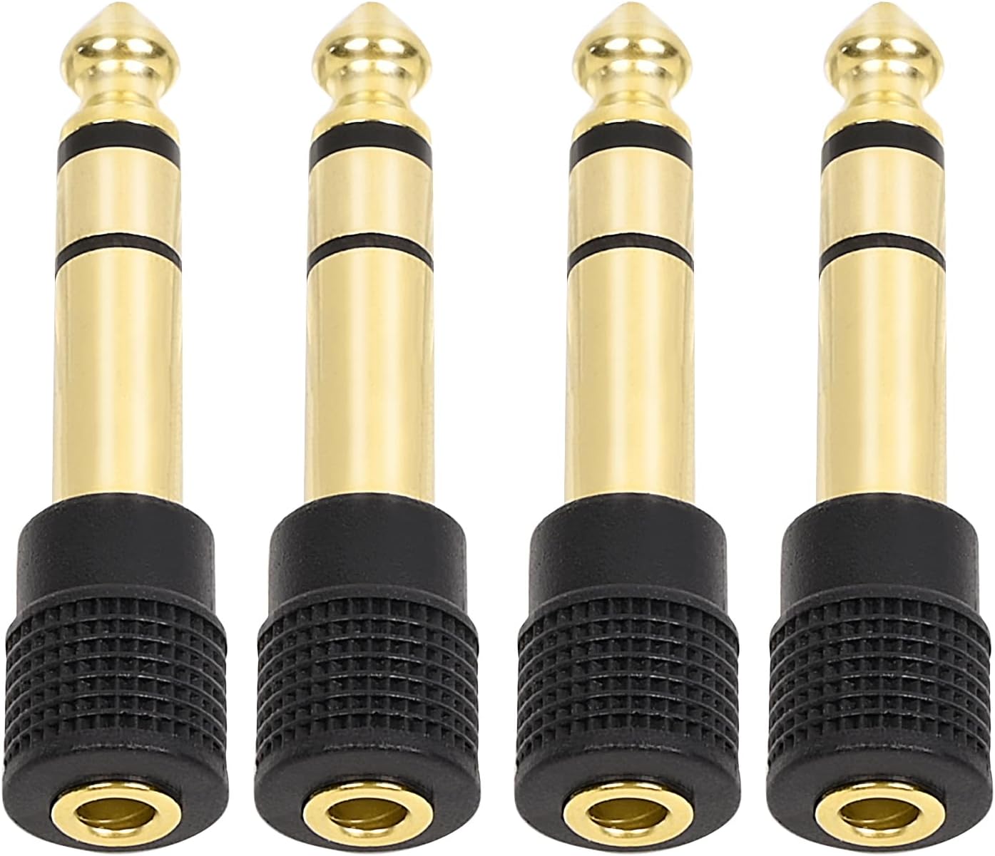 Amazon.com: Aqdocvf 4-Pack 3.5mm to 1/4" Adapter, Upgrade Headphone ...