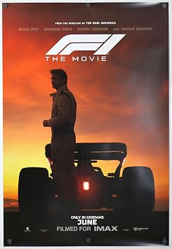 Amazon.com: F1 FORMULA ONE MOVIE POSTER 2 Sided ORIGINAL 27x40 INTL ...
