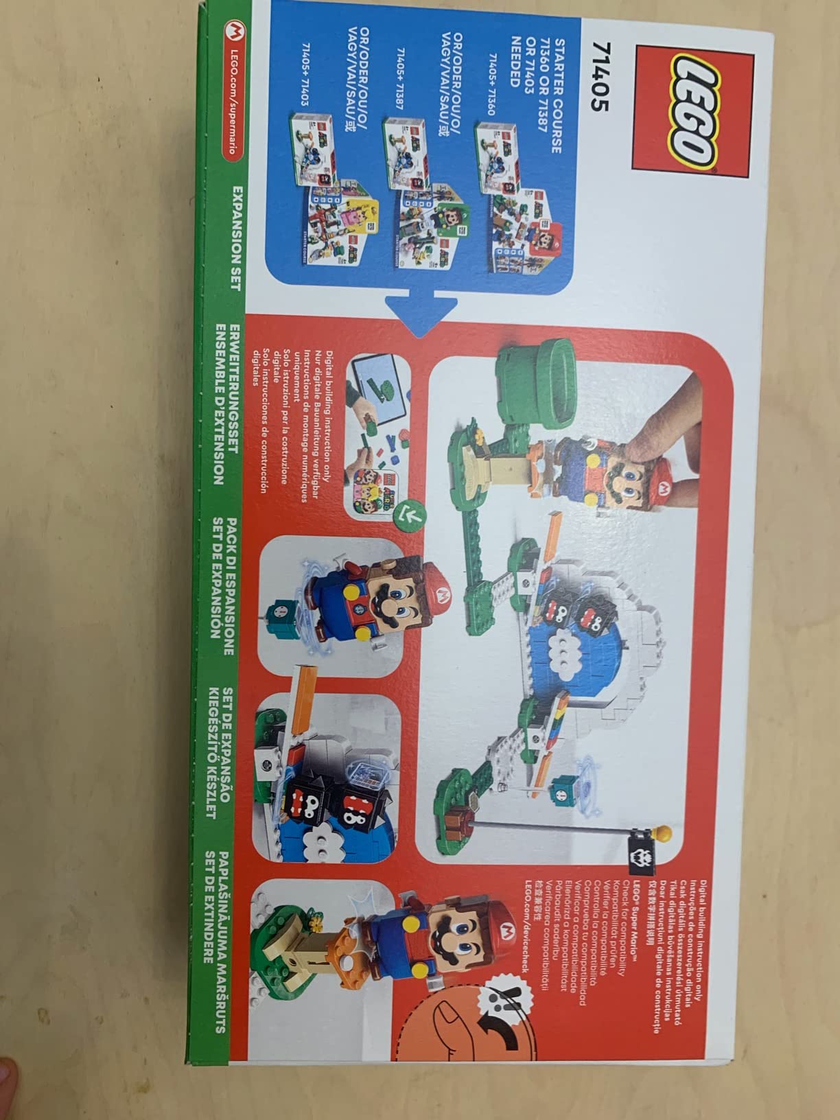 LEGO 71405 Super Mario Fuzzy Flippers Expansion Set : Amazon.co.uk ...