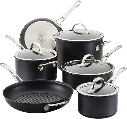 Amazon.com: Anolon X Hybrid Nonstick Cookware Induction / Pots and Pans ...