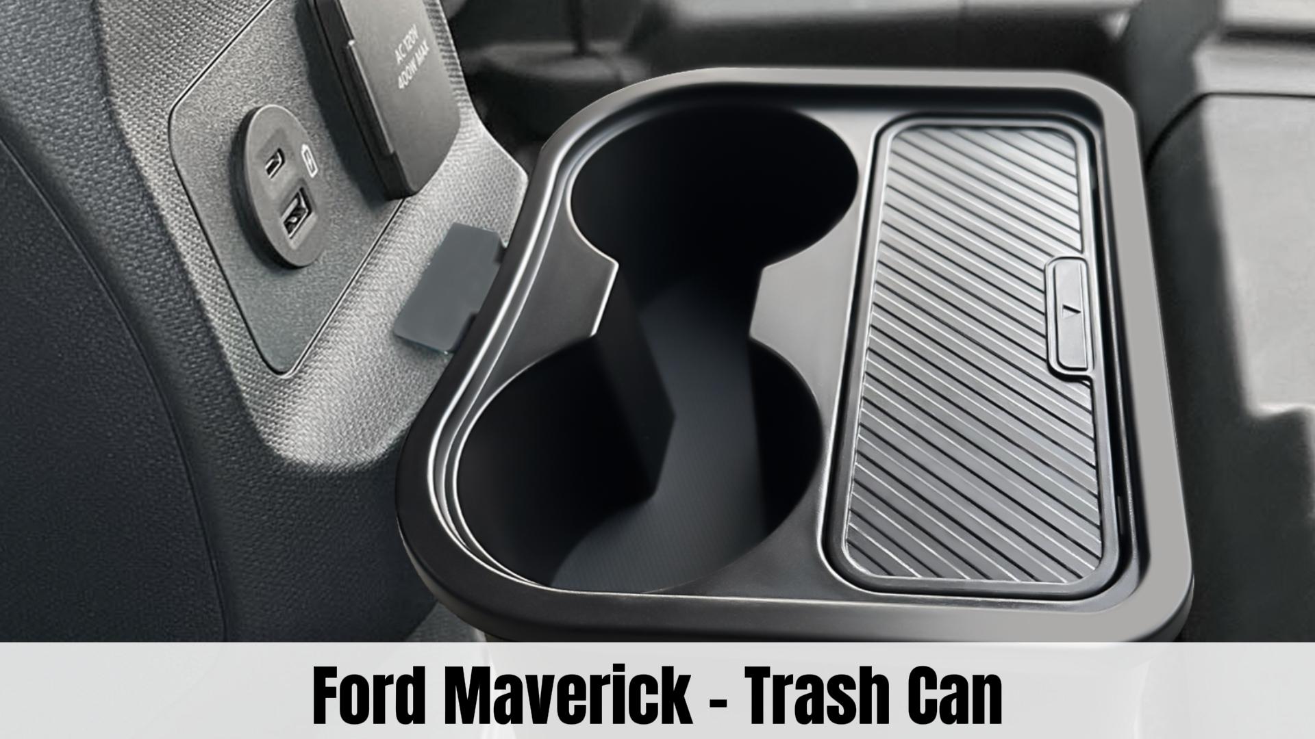 Snapklik.com : Mabett Trash Can For Ford Maverick 2024 2023 2022, Multi ...