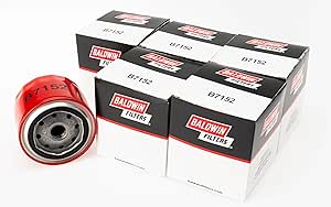 Amazon.com: Baldwin B7152 Spin-on Lube Oil Filter, Heavy Duty, Micron ...