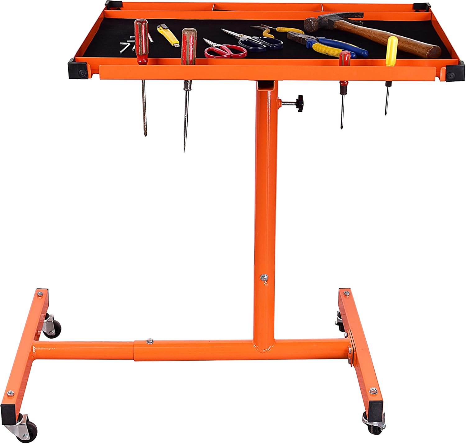新品Aain, Orange Heavy-Duty Adjustable Work Drawer & Wheels, Mechanic ...