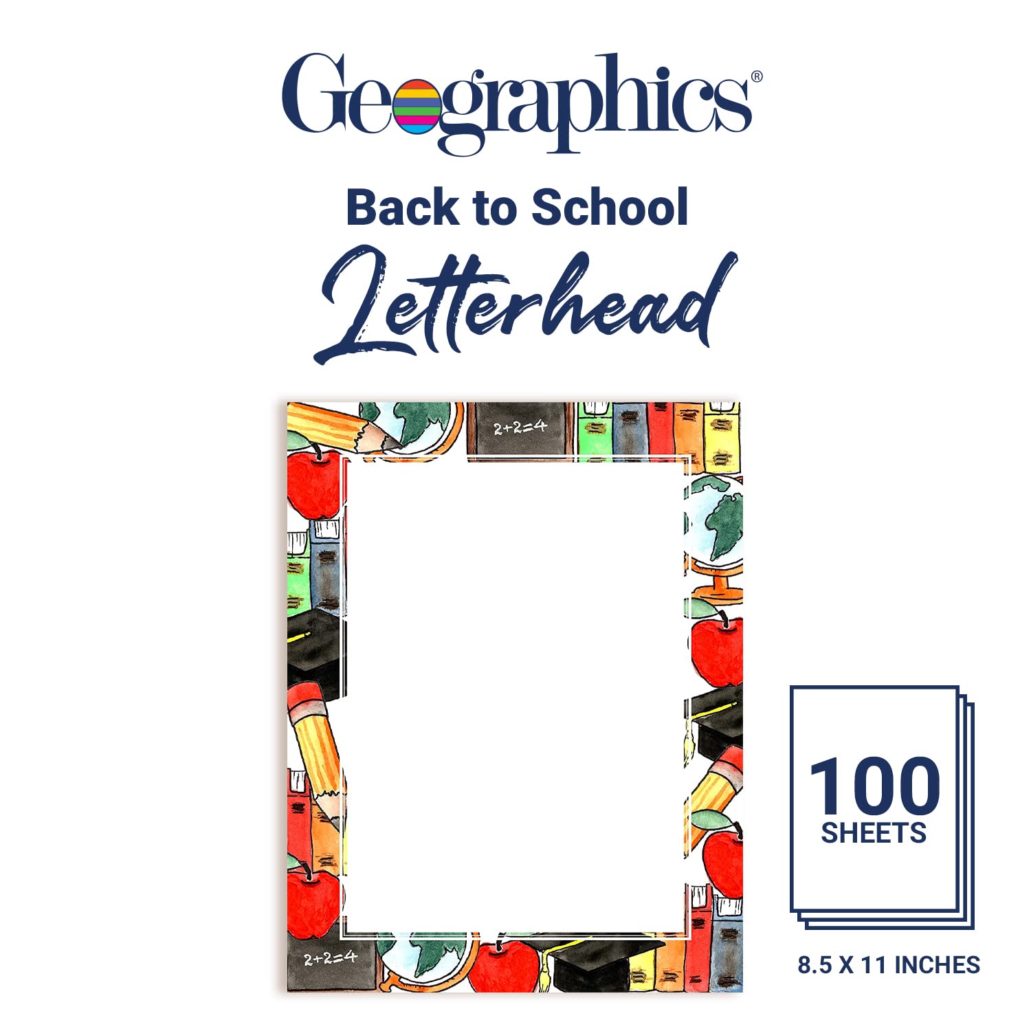 Back To School Border Paper