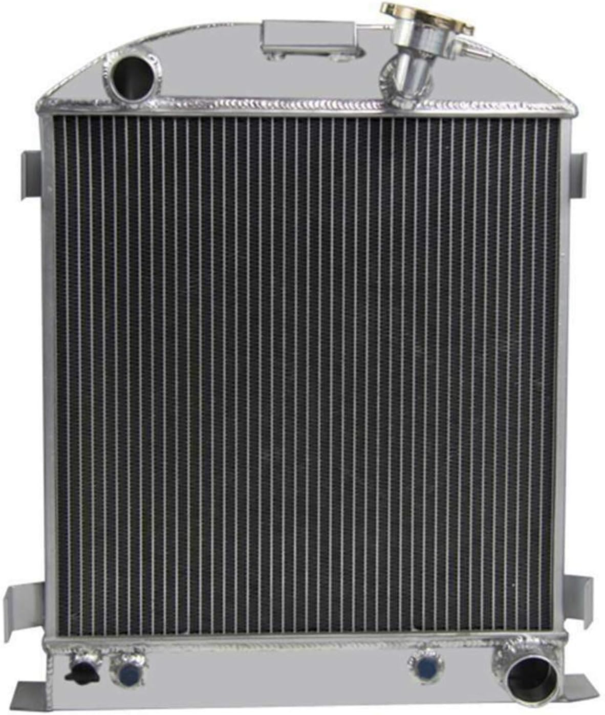 Amazon.com: ALLOYWORKS 4 Row Radiator Compatible with 1928-1932 Ford ...