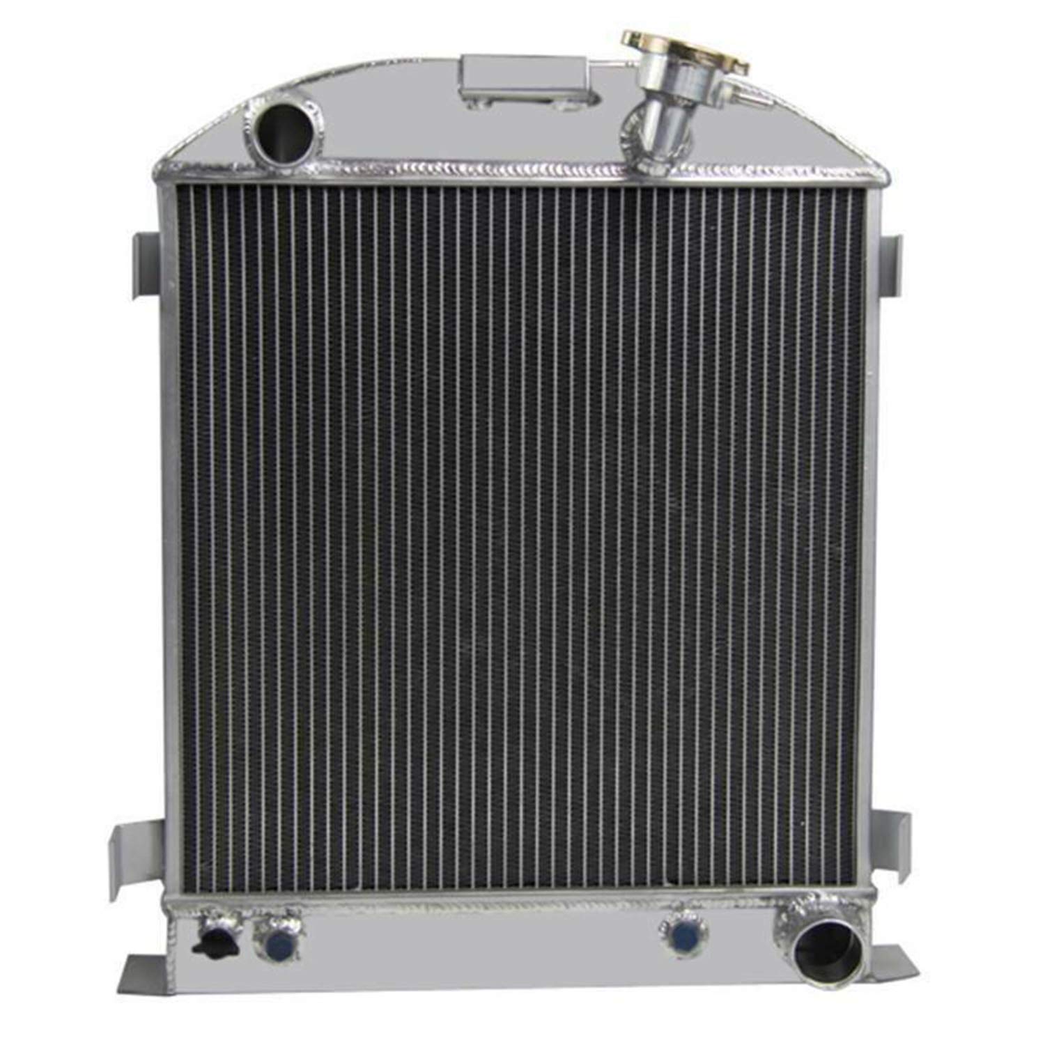 Amazon.com: ALLOYWORKS 4 Row Radiator Compatible with 1928-1932 Ford ...