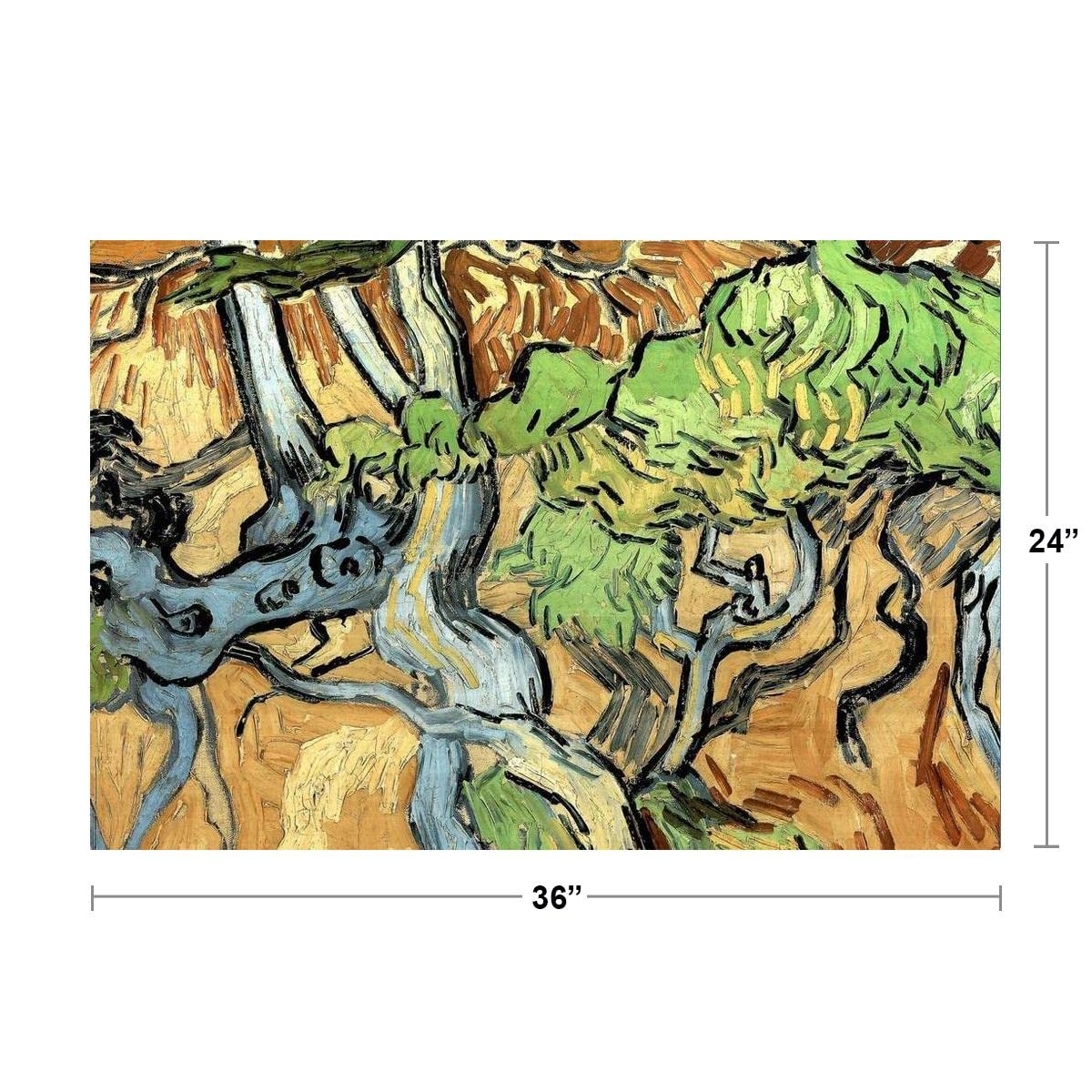Tree Roots Vincent Van Gogh Tree Roots, Vincent Van Gogh