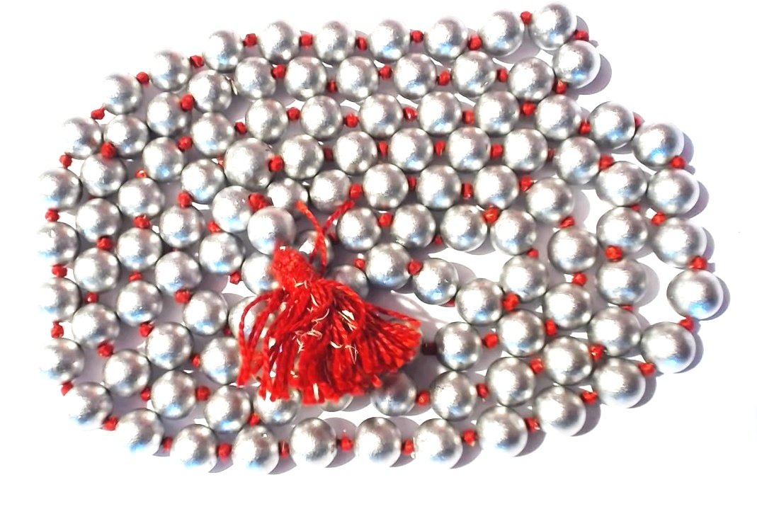 Urancia® Laegest Bead Siddha Rasa Mani Mala 16 Shanskar Yukt Parad 12mm ...