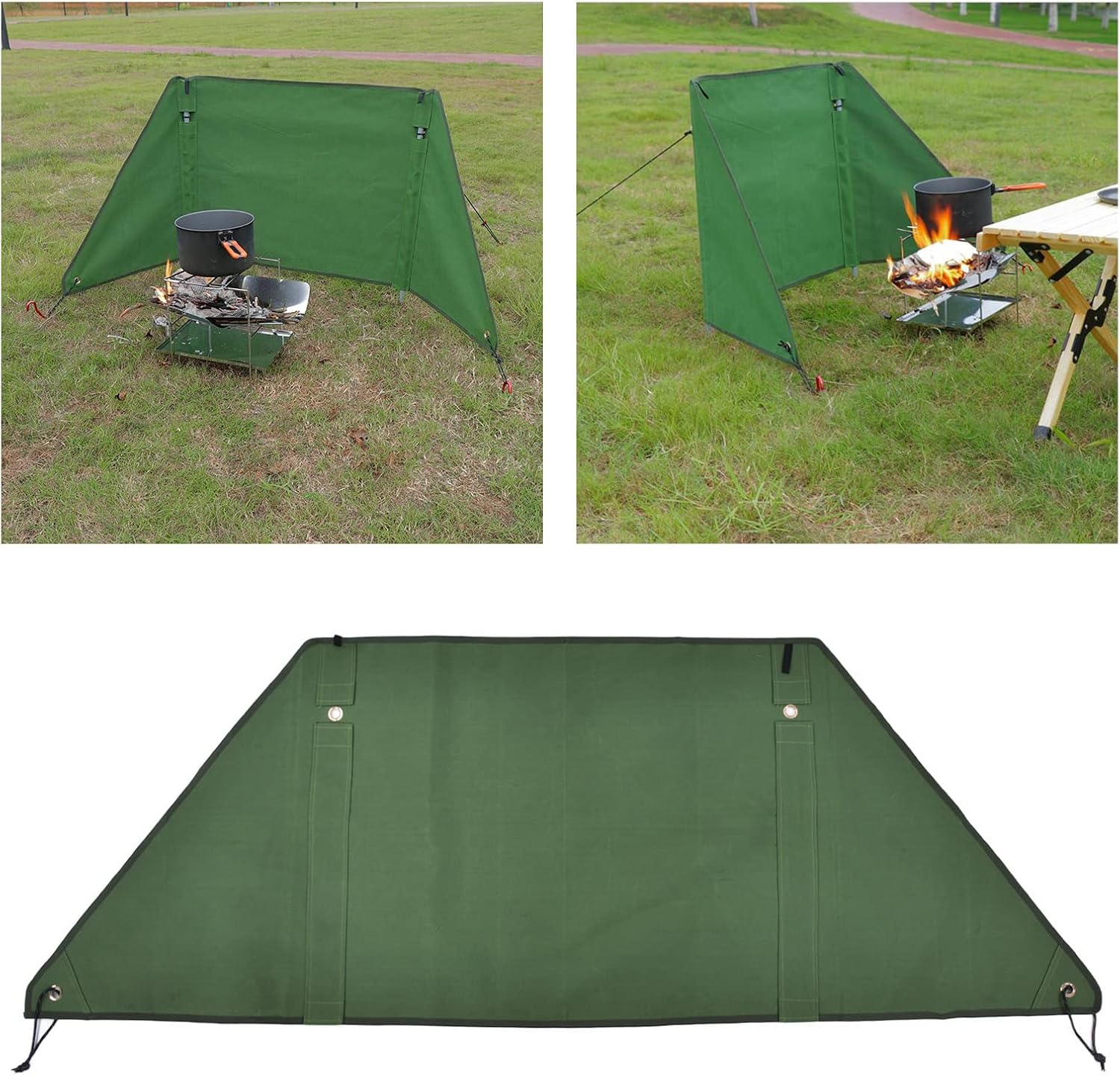 Uadme Camping Windbreaks Stove Windshield Beach Windshield Shelter ...