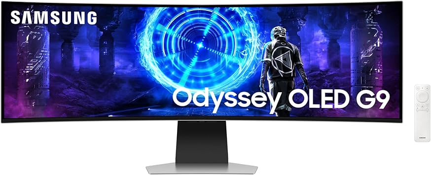 Amazon.com: Samsung 49-Inch Odyssey G9 (G95SD) Series QD-OLED G-Sync ...