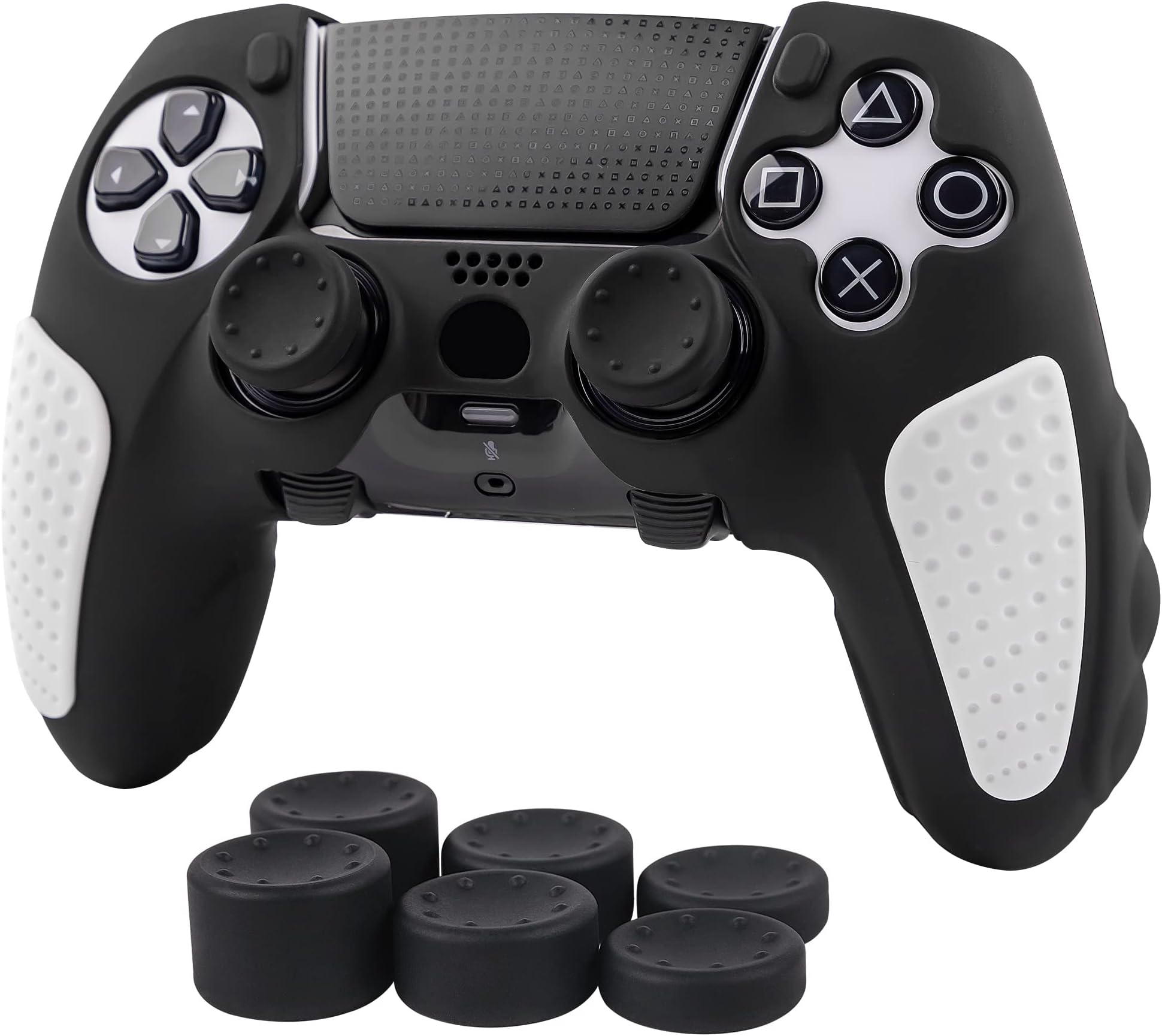 Amazon.com: Skin for DualSense Edge, Ergonomic Soft Anti-Slip Silicone ...