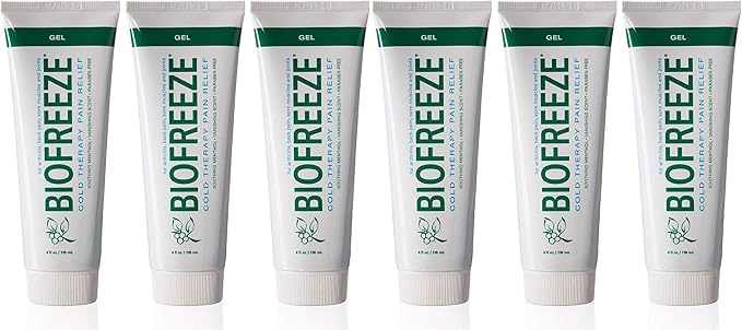 Biofreeze 6 Pack 4 oz Tubes : Amazon.co.uk: Health & Personal Care
