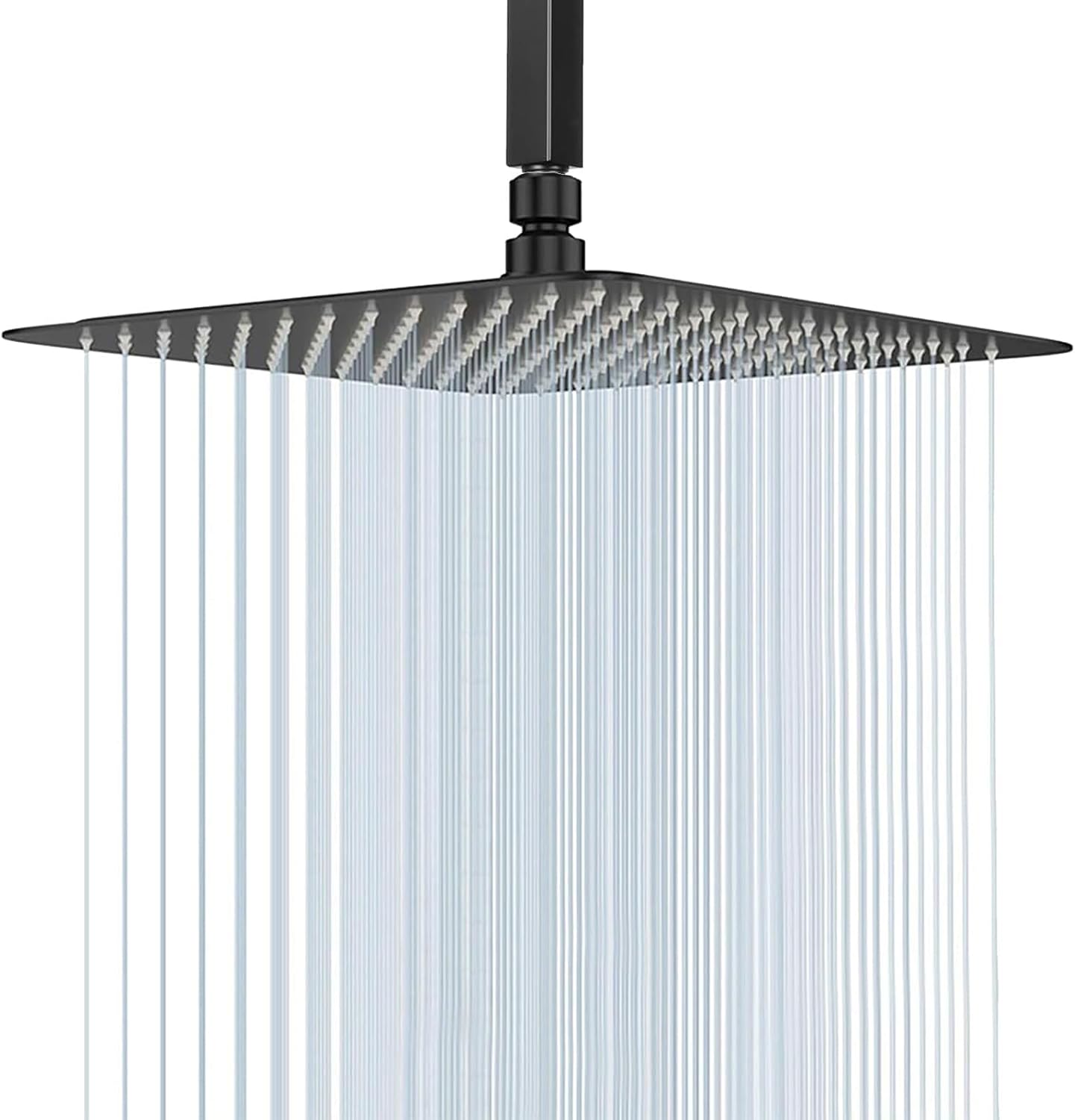 BELLEARLY 20 Inch Large Rainfall Shower Head High Pressure Square ...