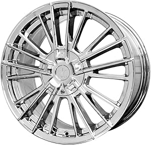 Amazon.com: Verde Wheels - V10 Influx Chrome Wheel with Dual Bolt ...