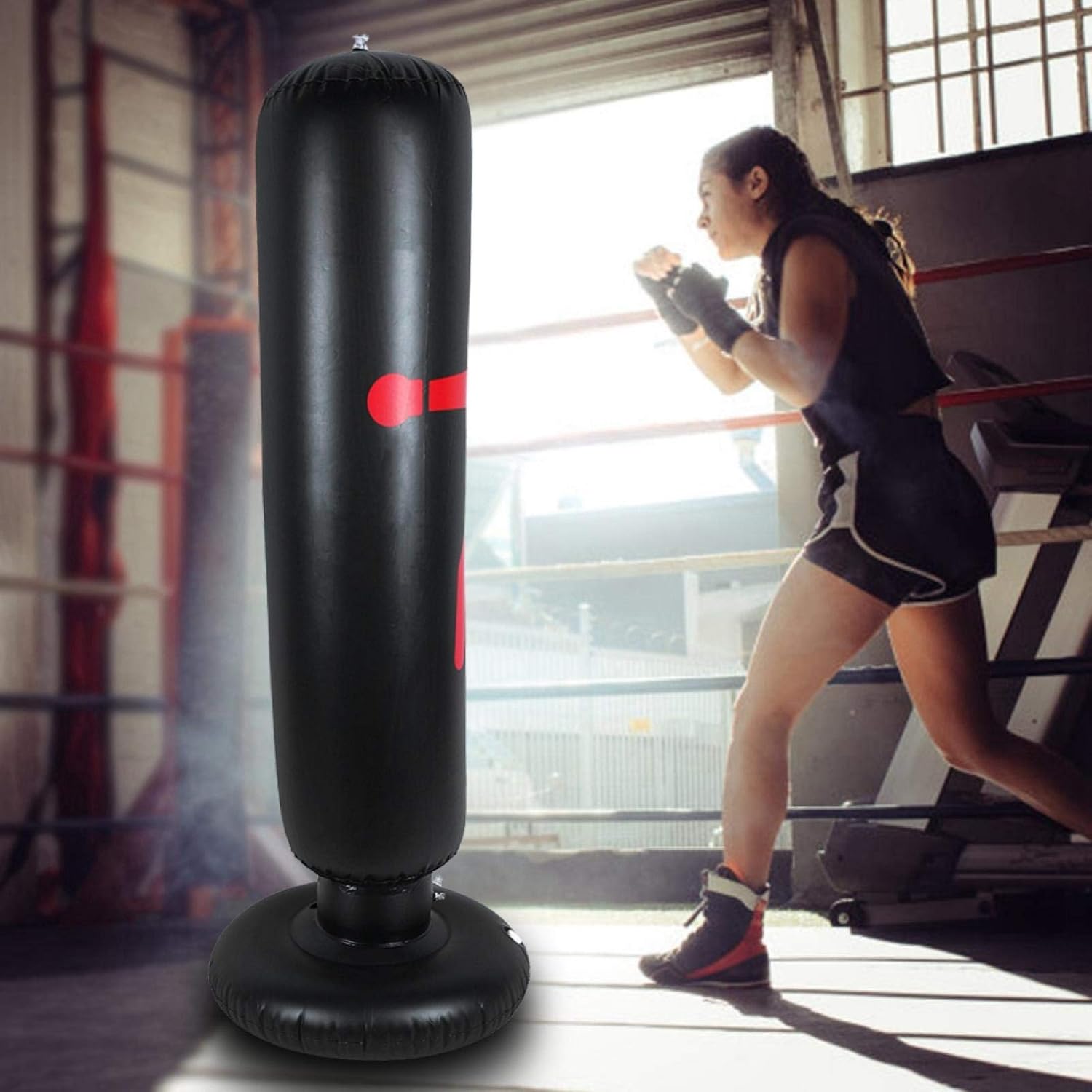 160cm Sandbag Inflatable Punch Bag, Inflatable Punch Bag Height PVC ...