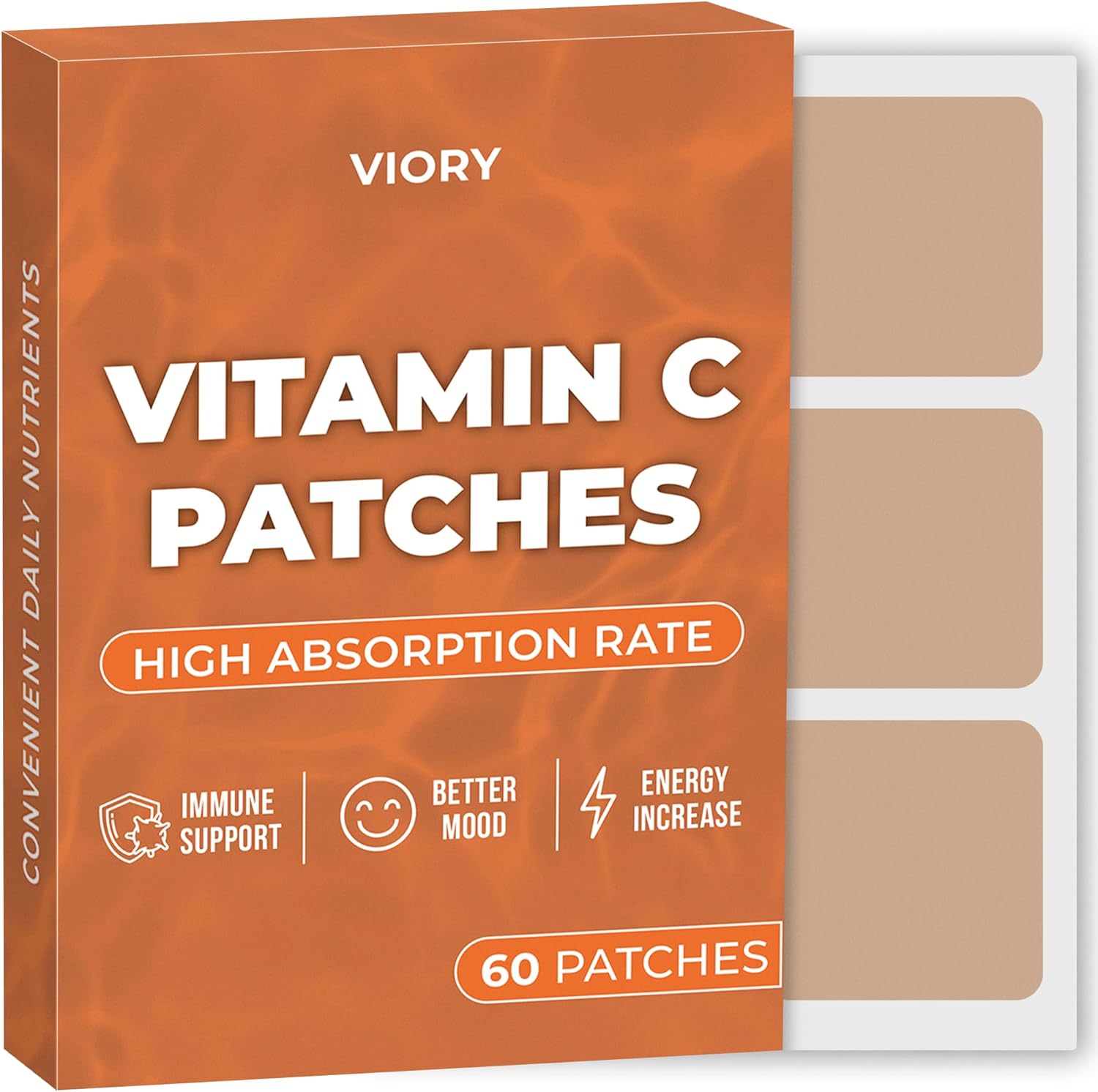 Amazon.com: VIORY C Patches (Pack of 60) - 100% Natural Patch for Women ...