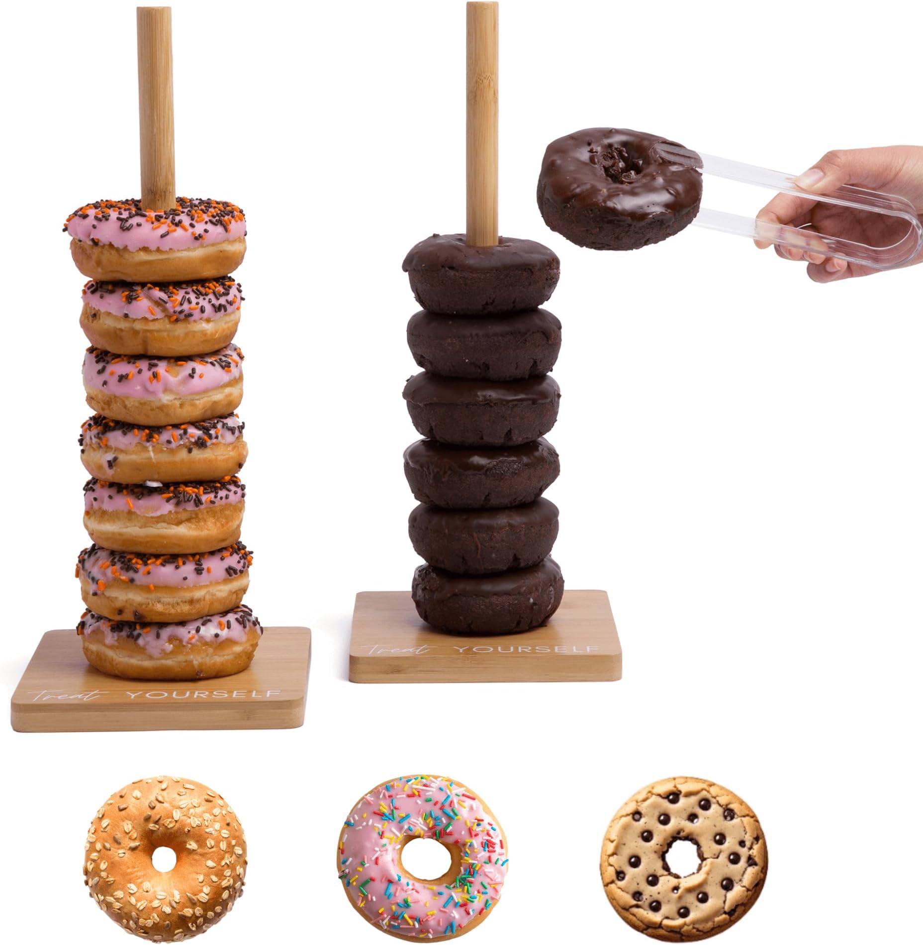Amazon.com | Fun Express Tiered Donut Tree Serving Stand: Cake Stands