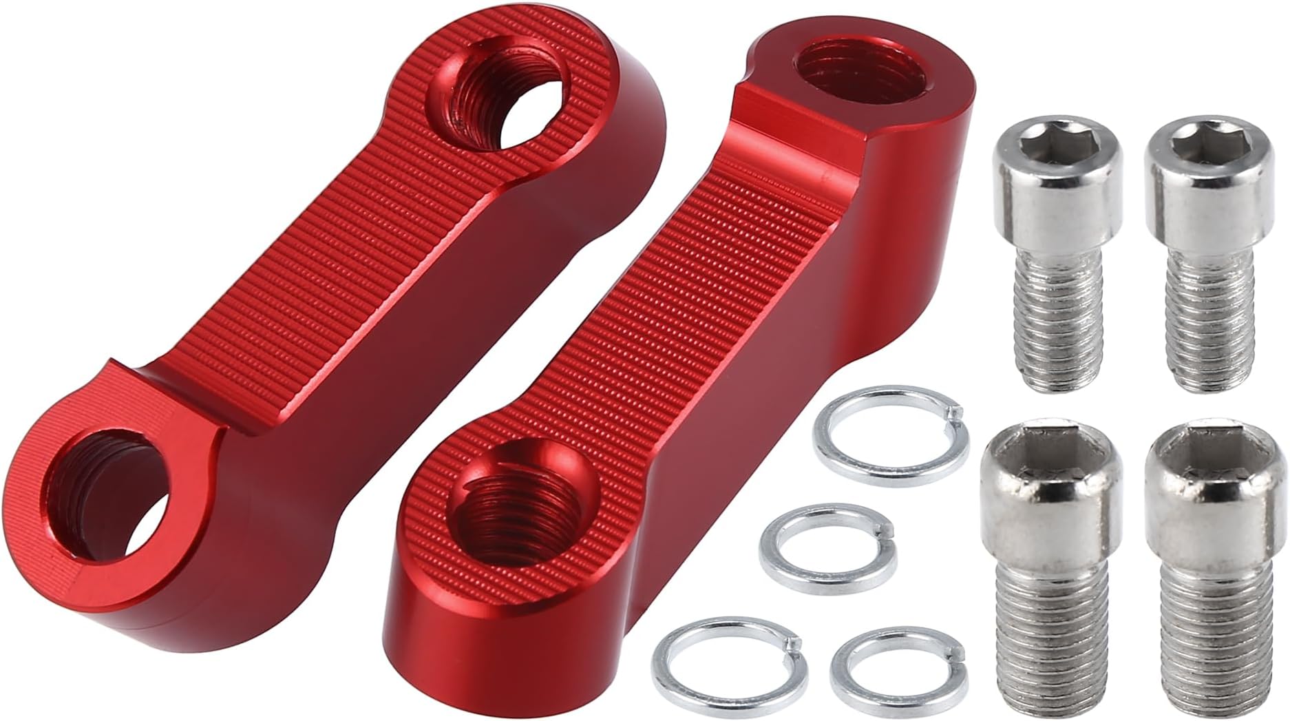 Amazon.com: MC MOTOPARTS CNC Mirror Risers Extender MONKEY125 ...
