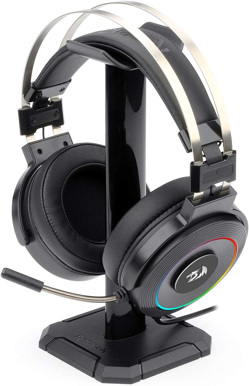 Amazon.com: HUO JI Lamia Gaming Headset with 7.1 Surround Sound, Volume ...