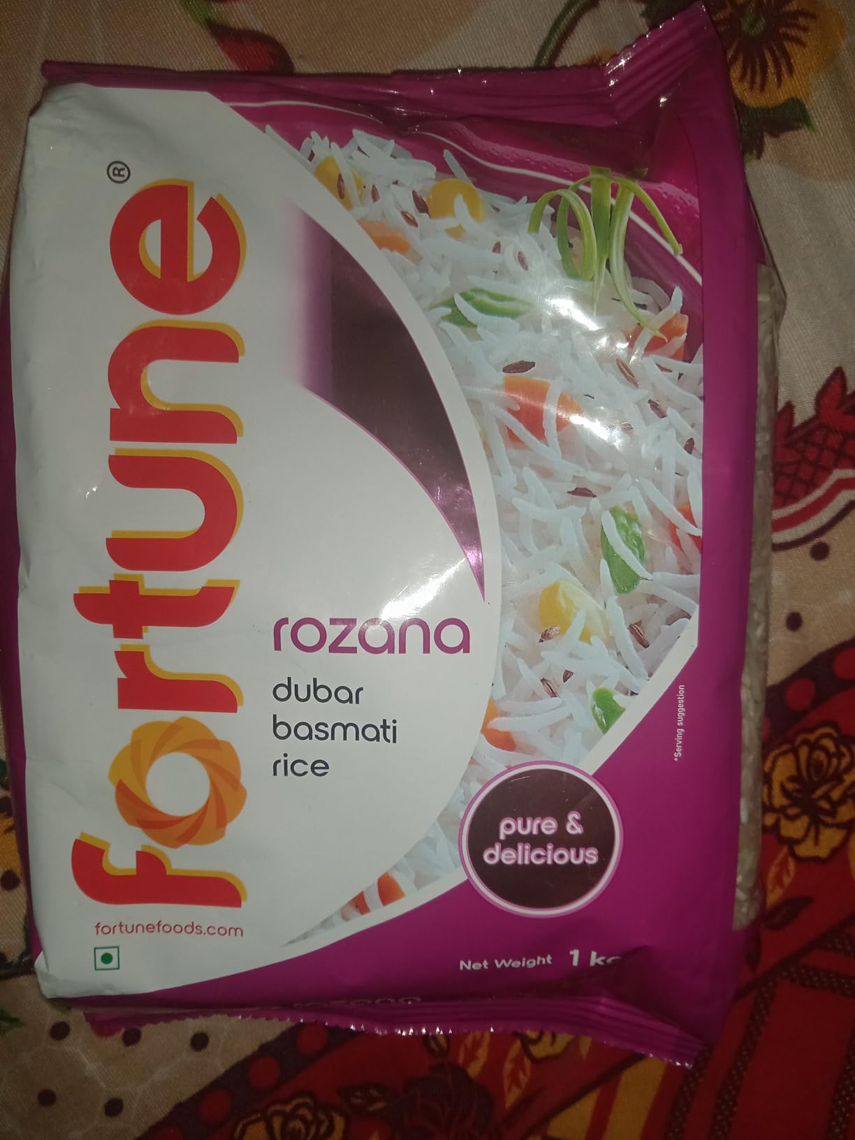 Fortune Rozana Dubar Basmati Rice, suitable for daily cooking, 1KG ...