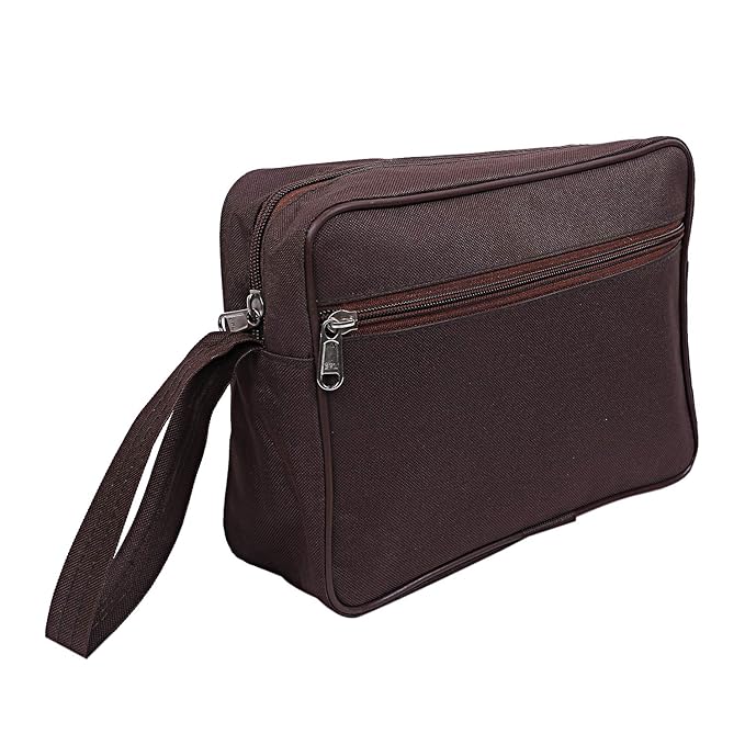 Kuber Industries Rexine Menâ€™s Handbag Purse (Brown) -CTKTC8748 ...