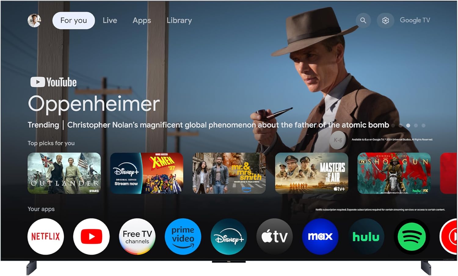 TCL 85-Inch Class X11K Series QD-Mini LED 4K UHD Google Smart TV User ...