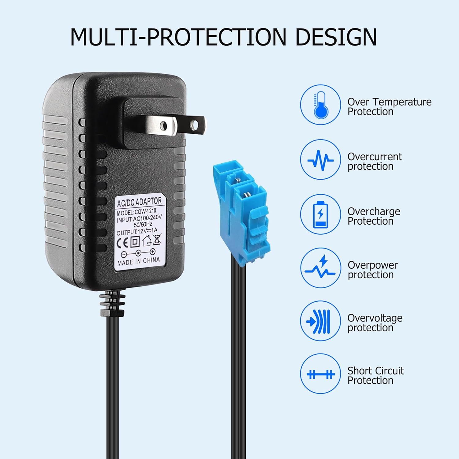 12 Volt Battery Charger for Peg Perego, Compatible Philippines | Ubuy