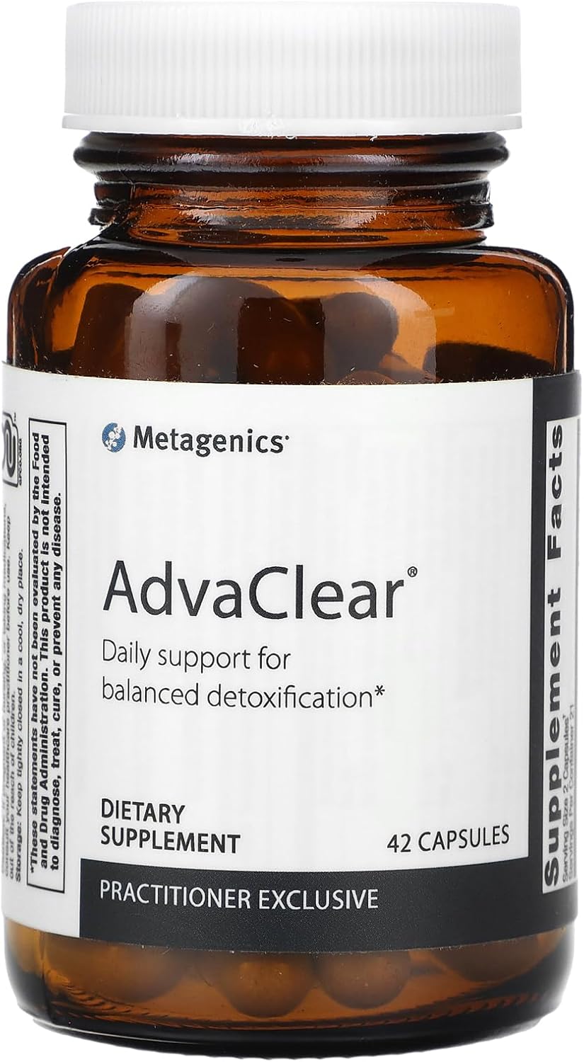 Amazon.com: Metagenics AdvaClear - 42 Capsules : Health & Household