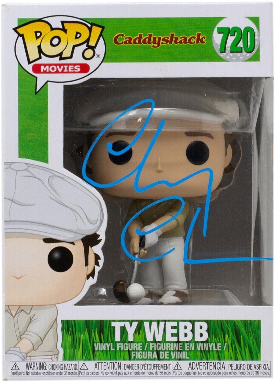 Chevy Chase Signed Caddy Shack Ty Webb Funko Pop #720 AF39540 – JSA ...
