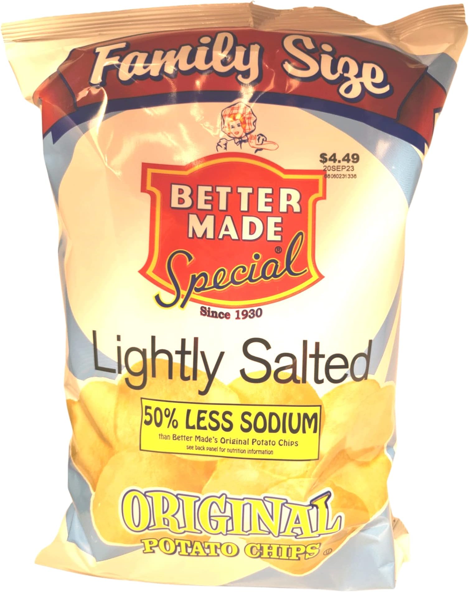 Amazon.com: Lay's Potato Chips, Lightly Salted Snacks, 7.75oz Bag