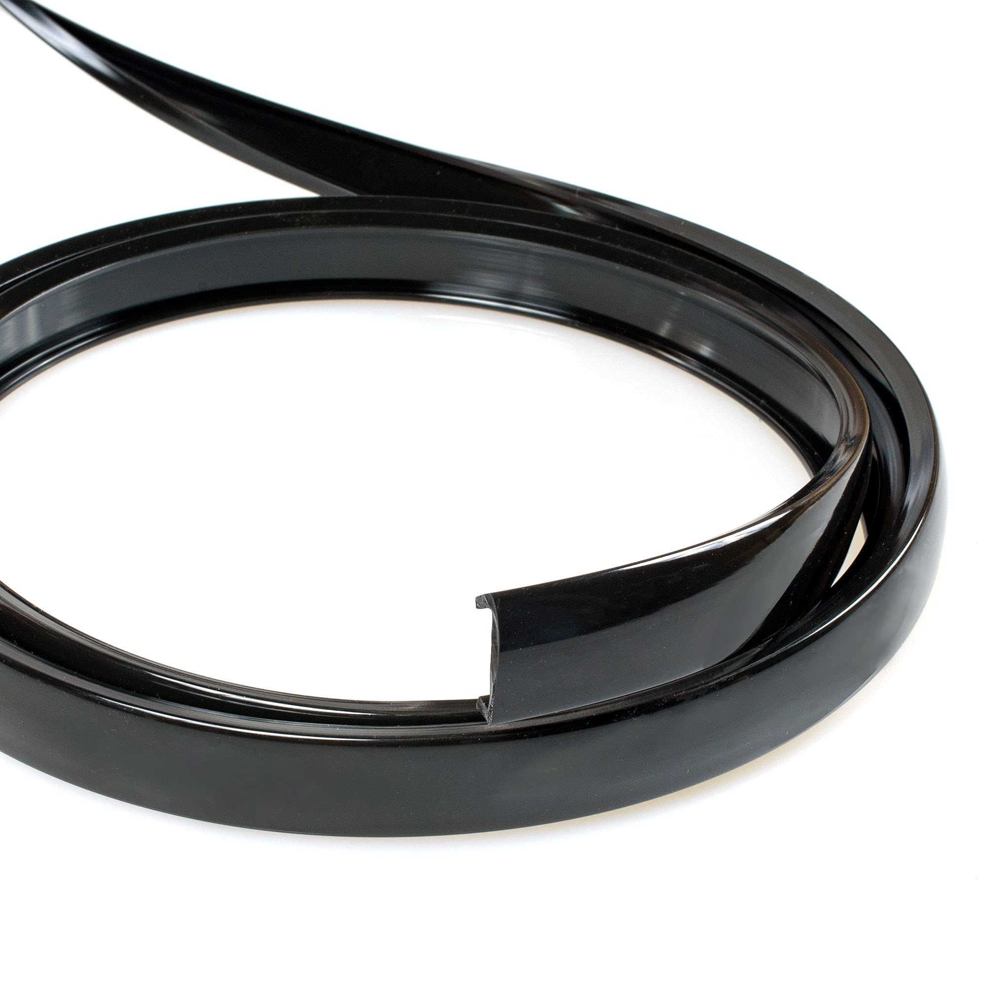 Outwater Plastics 3/4'' Flexible PVC U Channel Moulding | High-Gloss ...