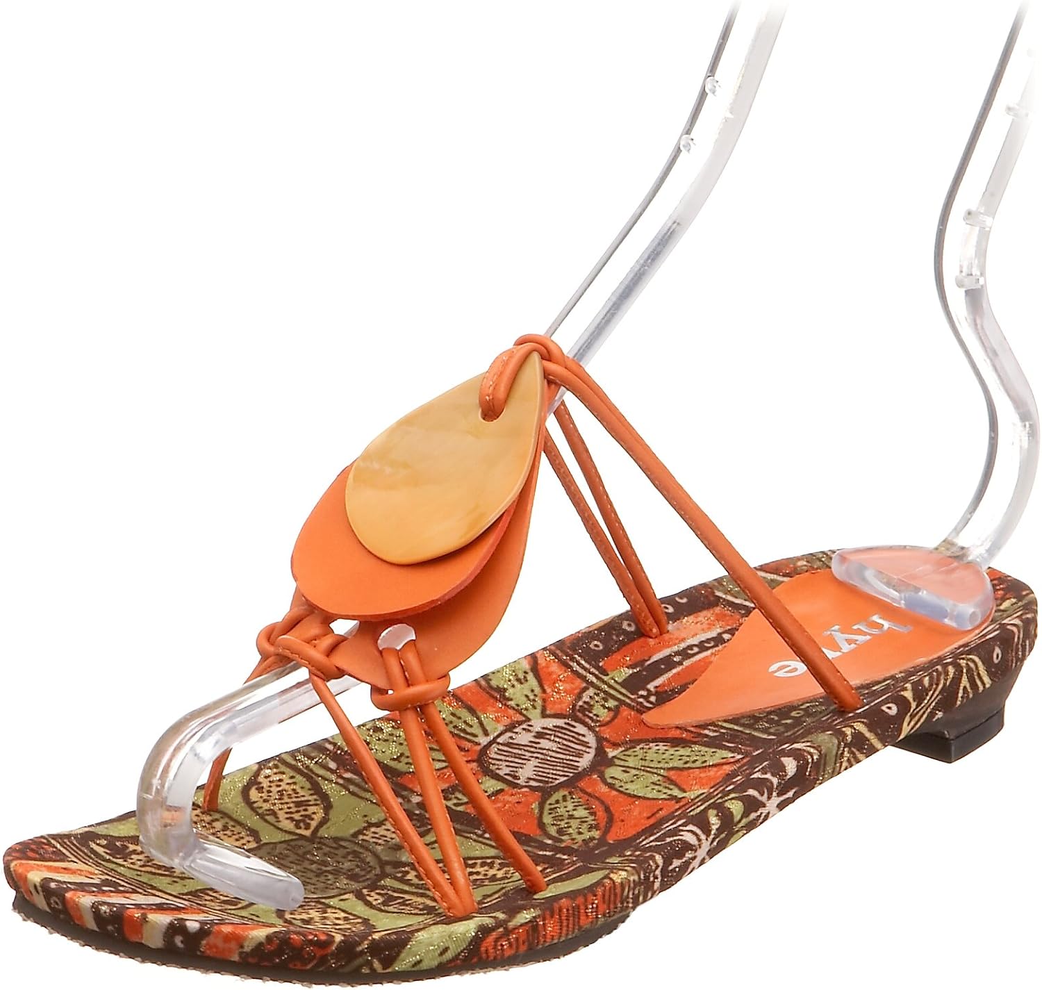 Amazon.com | Hype Women's Intimate Flat Sandal,Sunset,8 M | Flats