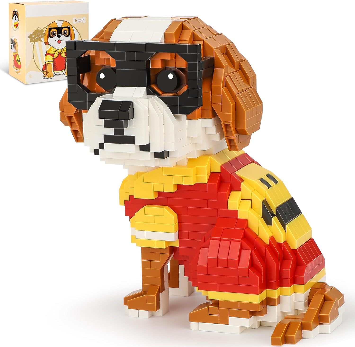 Amazon.com: QLT QIAOLETONG Cute Animal Micro Mini Building Blocks Kit ...