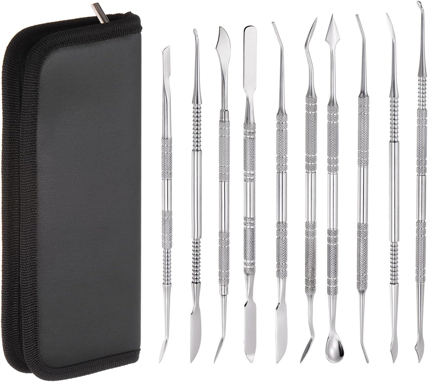 Amazon.com: HARFINGTON 10pcs Wax Carvers Set Double Ended Wax Modeling ...