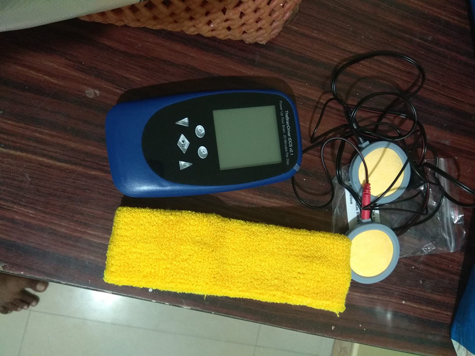 tDCS Device TheBrainDriver v2. tDCS Digital Precision + Safety Features ...