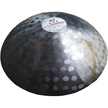 Buy A S Original White Pure Iron matthar Bindi roomali roti tawa (10 ...