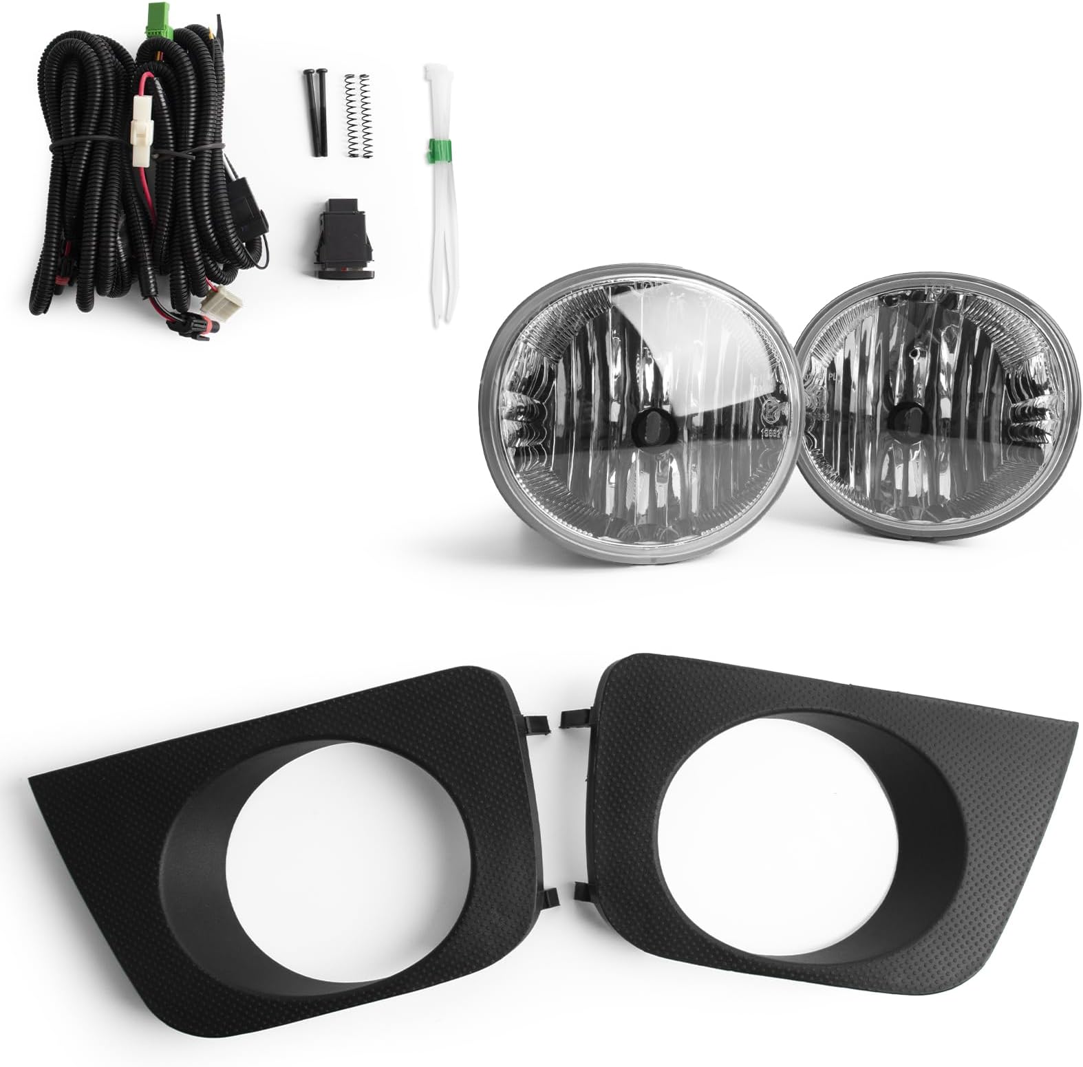 Amazon.com: SPIEGEER Fog Lights Assembly for 2006 2007 2008 2009 Toyota ...