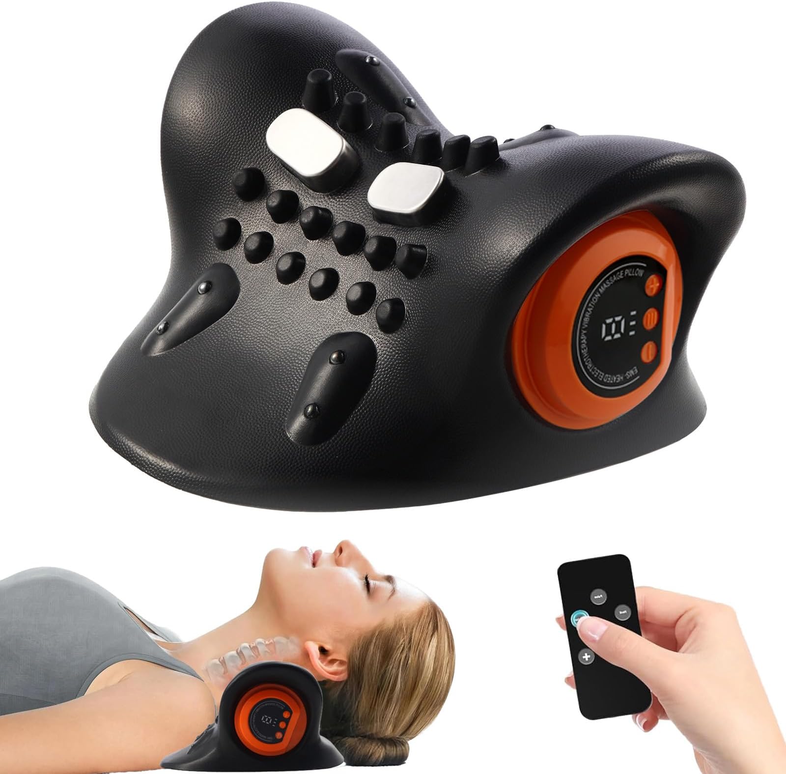 Amazon.com: CXGTCI Neck Massager for Pain Relief,Portable Electric ...