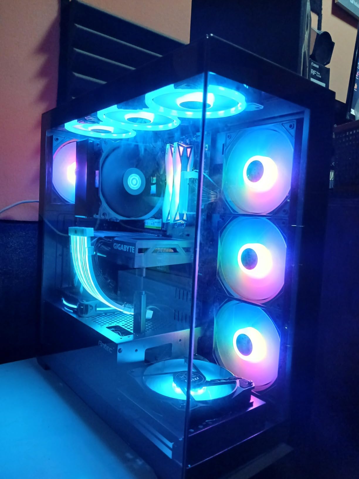 Amazon.in: Buy Antec Plastic Cx300 RGB Elite Black with Panoramic 270 ...