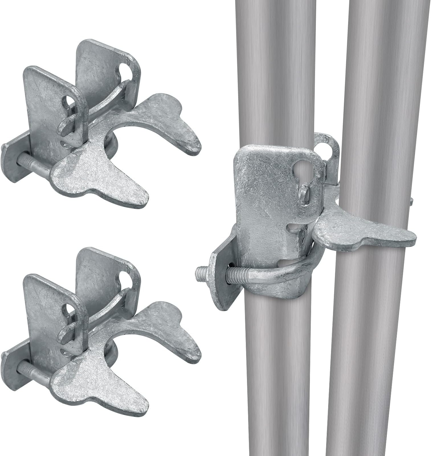 Amazon.com: 1-3/8" x 2-3/8" Chain Link Fence Butterfly Gate Latch ...