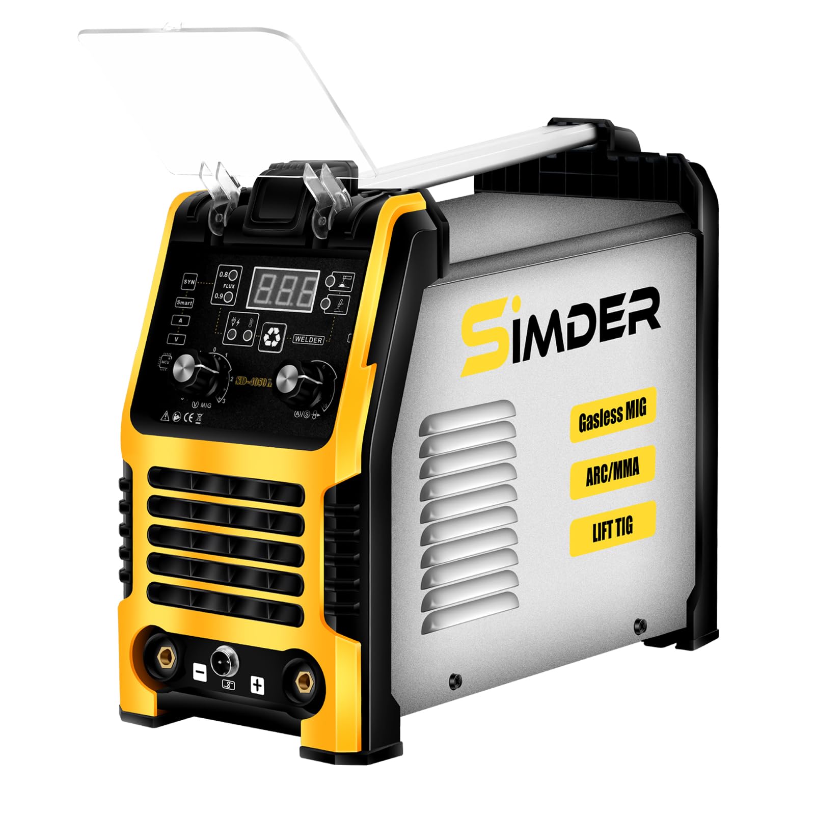 Buy MIG Welder SSIMDER 140A MIG/Lift TIG/Stick 3 in 1 Welding Machine ...