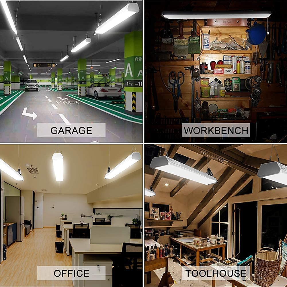 LED Shop Light 4FT-7000Lm 5000K [400W Equivalent]Daylight, Utility ...