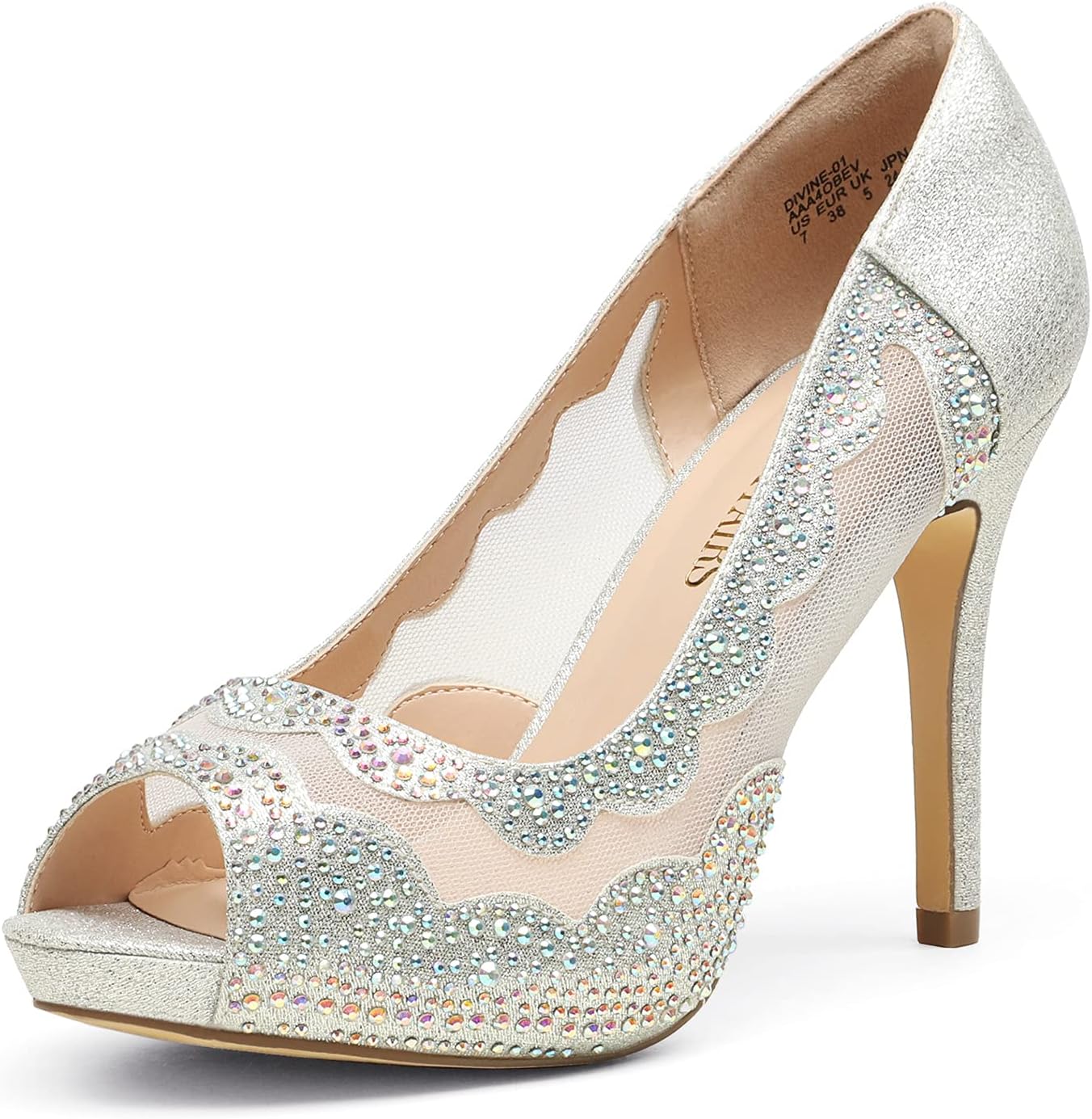 DREAM PAIRS Women's Divine-01 High Heels Dress Pump Shoes