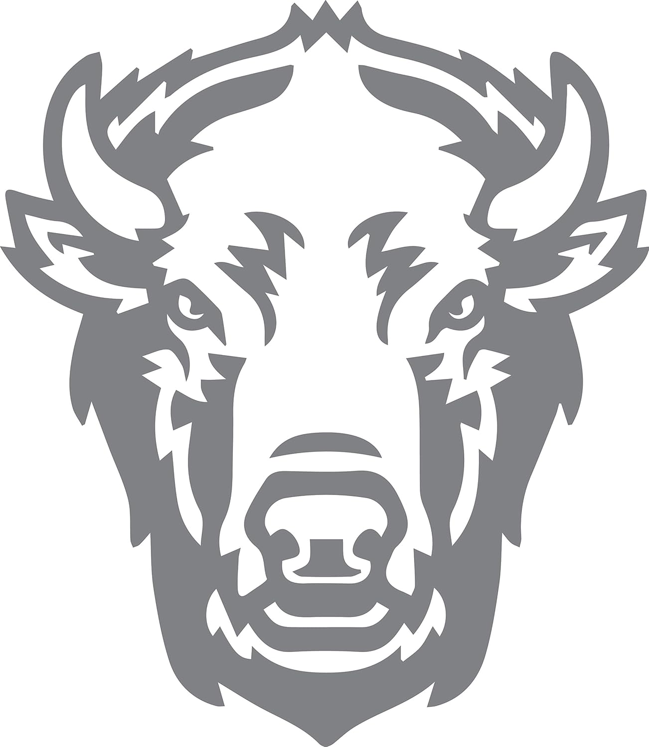 Amazon.com: Bull Mount - The Great Outdoors Series - Etched Decal - For ...