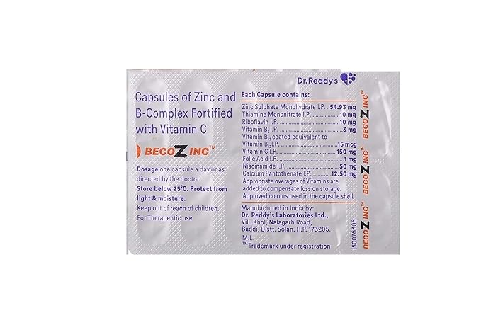 Becozinc - Strip of 30 Capsules : Amazon.in: Health & Personal Care