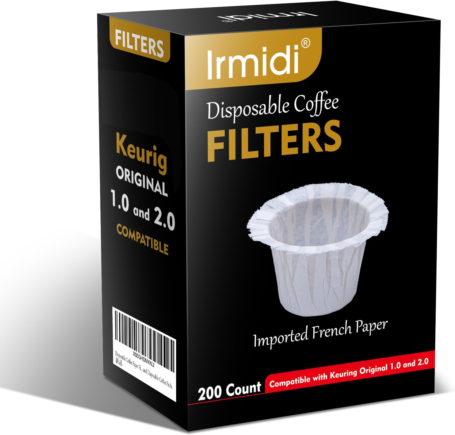 Amazon.com: Disposable Coffee Filters, 400 Count Paper Coffee Filter ...