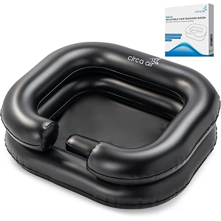 Amazon.com: Circa Air Inflatable Hair Washing Basin for Bedridden ...