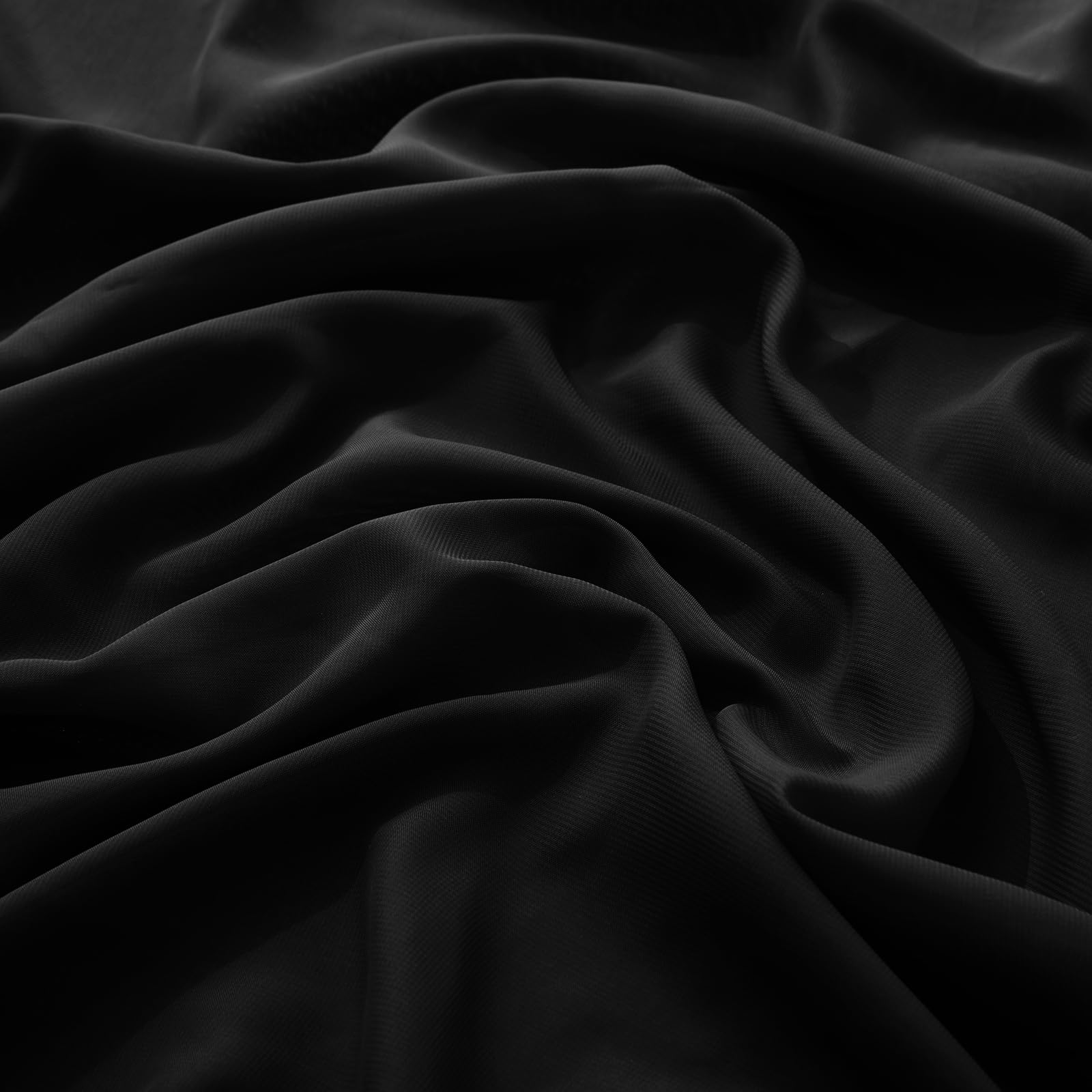 Amazon.com: VACVELT Black Chiffon Fabric by The Yard, 60 Inch Wide ...