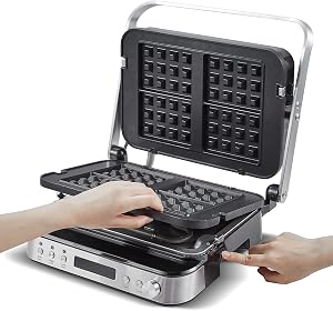 AMZCHEF 4-IN-1 Machine (Electric Grill, Griddle, Panini Presse, Waffle ...